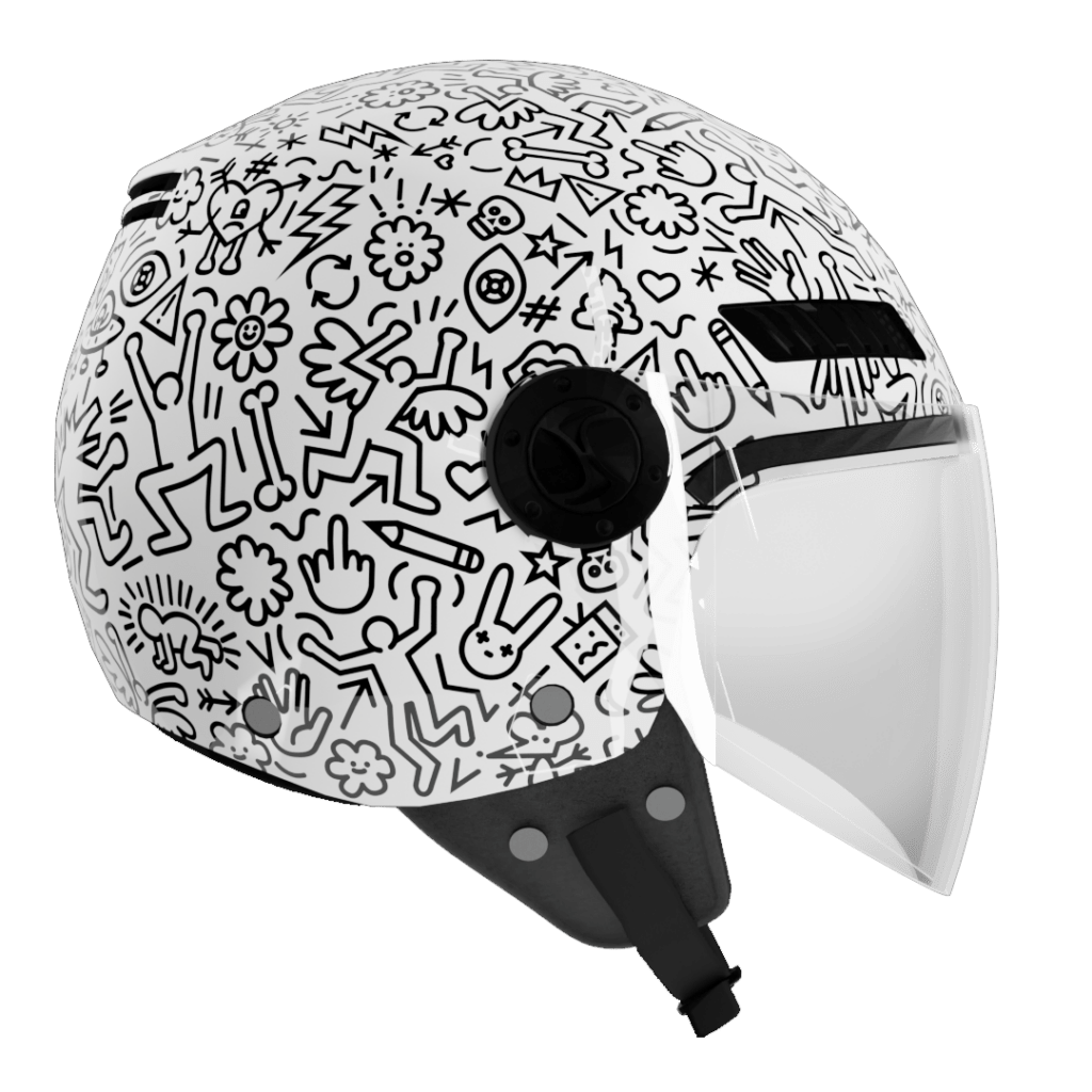 KIOTO DOODLE – Shiro Kask Türkiye
